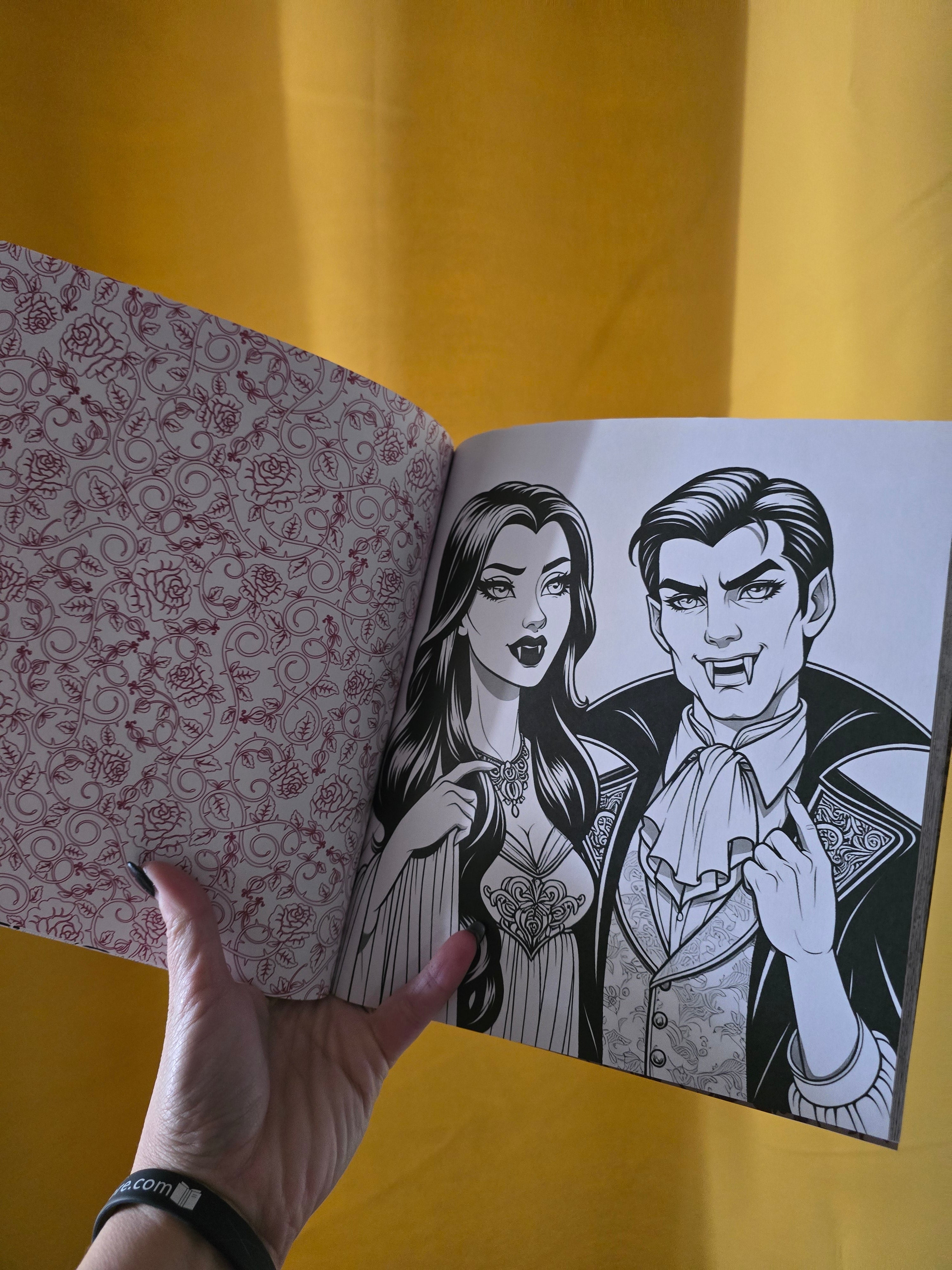 Adult Coloring Books – Faded Pages
